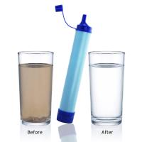 China Hiking Tour Travel First Aid Kit Set Purifier Sawyer Survival Drinking Water Filter for sale