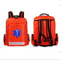China Earthquake Rescue Backpack Travel First Aid Kit For Camping Hiking Fire Emergency Bag for sale