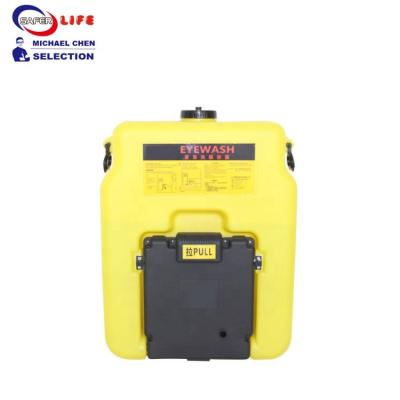 China Portable wall mounted eye wash station safety 16 gallon for sale