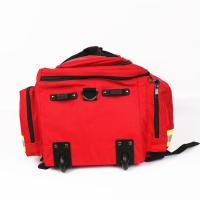 China Ambulance Kit EMS Trauma bag Medical Equipment Bag with wheel Earthquake Rescue Bag Ambulance Wheel Backpack for sale