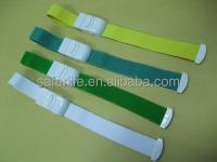 China Latex free colorful printed reusable emergency one hand use medical buckle touriquet for sale