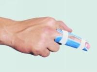 China Finger fixed first aid bandage Aluminum Mallet Finger Splint Aluminum Finger splint Splint Medical bandage for sale