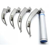 China Factory Direct Sale Metal Fiber Optic Bulb Flexible Laryngoscope Set for sale