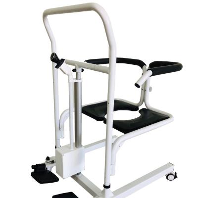 China Electric Lift Patient transfer chair Easy Moving Transferring  Wheelchair Disabled Elderly patient Toilet Bath moving chair for sale