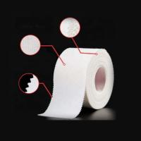 China High quality rigid sport tape cotton rigid tape sports with print body support for sale