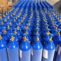 China Promotion medical filling machine industrial cylinders 40l holder capacity key empty oxygen cylinder price for sale