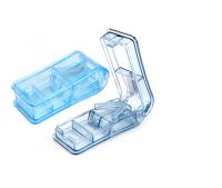 China Promotional  pill case &pill cutter with three  compartment for home care pill splitter for sale