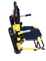 China Safety Stair stretcher with four wheels easy to carry folding stretcher for hospital or personal foldable stretcher for sale