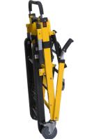 China Safety Stair stretcher with four wheels easy to carry folding stretcher for hospital or personal foldable stretcher for sale
