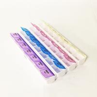 China Medicine pill box organizer plastic 28 compartment monthly pill box for sale