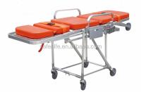China 2017 For Sell Multifunctional Folding Hospital Gurney Emergency Aluminum Automatic Loading Ferno Stretcher for sale