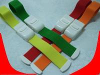 China Colorful Reusable Medical Arm Pressure Tourniquet 2.5x40cm for sale