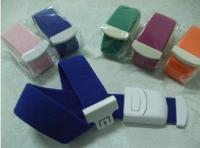 China Colorful Reusable Medical Arm Pressure Tourniquet 2.5x40cm for sale