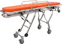 China Emergency Folding Rescue Stretcher Foldable Ambulance Collapsible Stretcher Emergency Medical Kit For Car for sale