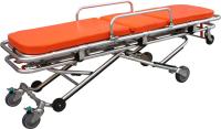 China Emergency Folding Rescue Stretcher Foldable Ambulance Collapsible Stretcher Emergency Medical Kit For Car for sale