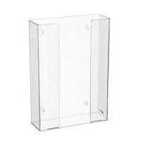 China Wall Mounted Medical Glove Holder Acrylic Clear Dispensers for sale