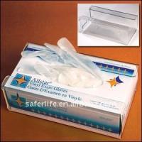 China Wall Mounted Medical Glove Holder Acrylic Clear Dispensers for sale