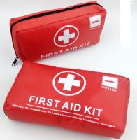 China Emergency Mini Car First Aid Kit For Road Trip Supplies Vehicle Outdoor DIN 13164 for sale