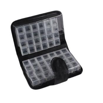 China Large Pill Dispenser Organizer With Alarm And Lock Reminder 7 Day Weekly Medicine for sale