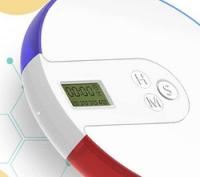 China New Design Dispenser Electronic Smart Box Portable Travel Small Pill Container with 4 Groups Alarm Reminders for sale