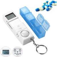China Top fashion good selling medication box dispenser electronic medicine 7day pill case timer/ digital alarm reminder for sale