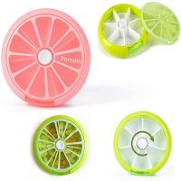 China Top Fashion Waterproof Aluminum Case Transparent Colorful Pill Box Optional Colors for sale