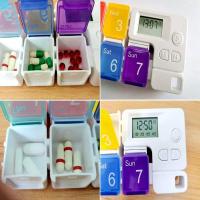China Top fashion medication box dispenser electronic medicine 7day pill case timer/alarm reminder for sale