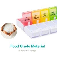 China Factory Box 2 Times Day Pica Pastilla Pastilleros Waterproof Aluminum Pill Case for sale