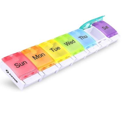 China Brand New Case 7Days Travel Timer Portable Storage Cases Organizer Monthly Pill Box for sale