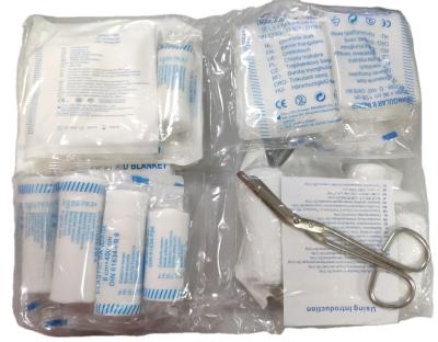 China Portable Economic  DIN 13164 Car First Aid Kit  Outdoor Car First Aid Kit Popular Emergency Vehicle First Aid Supplies for sale