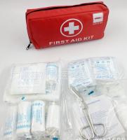 China Portable Economic  DIN 13164 Car First Aid Kit  Outdoor Car First Aid Kit Popular Emergency Vehicle First Aid Supplies for sale