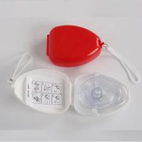 China Disposable Face Shield Cpr Mask With One Way Valve Heart Problem Mouth To Mouth Rescue Patient for sale