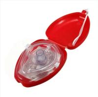 China Disposable Face Shield Cpr Mask With One Way Valve Heart Problem Mouth To Mouth Rescue Patient for sale