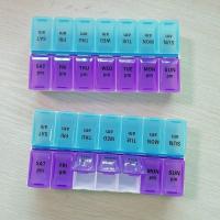 China Hight Quality 14 Case Divided Medical Equipment Custom Logo Pill Boxes for sale