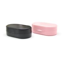 China colored contact lens case mini cute contact lens case with mirror for sale