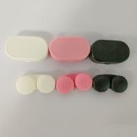 China colored contact lens case mini cute contact lens case with mirror for sale
