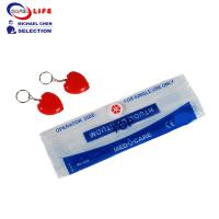 China Wholesale first aid CPR face shield keychain life key chain CPR CE Heart shape for sale
