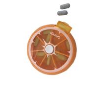 China Pill box C427 medicine round shape pill box case for sale