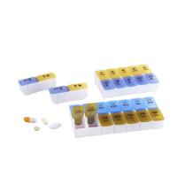 China Wholesale gift premium  detachable am pm pill box  morning afternoon pill box promotion oem weekly pill box for sale
