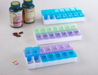 China Wholesale gift premium  detachable am pm pill box  morning afternoon pill box promotion oem weekly pill box for sale