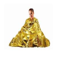 China Mantas de Primeros Auxilios, Manta de Rescate de Aluminio Color Plateado y Dorado for sale