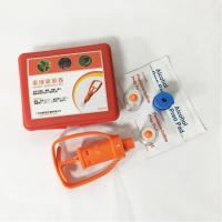 China Plastic Travel First Aid Kit Supplies Anti Snake Venom Kit Poisonous Spider Extractor 15KG for sale