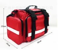 China 420D Waterproof Nylon EMS EMT Paramedic Trauma Bag Kit First Responder Jump Bag for sale