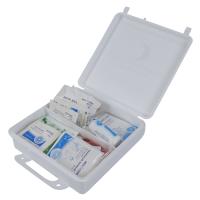 China OEM PP Homecare Medical Supplies First Aid Box Emergency Survival Team Emergency Case Tool Box Storage Container for sale