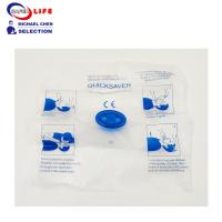 China CPR manikin face shields first aid training CPR mask  one way value face shield for sale