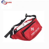 China Polyester Portable First Aid Kit Fanny Pack Belt Bag Waist EMS Trauma Emergency Bag for sale