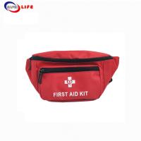 China Polyester Portable First Aid Kit Fanny Pack Belt Bag Waist EMS Trauma Emergency Bag for sale