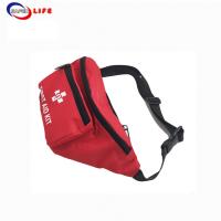 China Polyester Portable First Aid Kit Fanny Pack Belt Bag Waist EMS Trauma Emergency Bag for sale