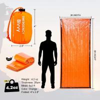 China Waterproof  Emergency Sleeping  Bag  Keep Warming Survival Bag Emergency Blanket Emergency Survival Supplies for sale