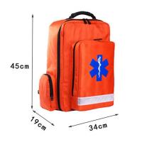 China 1680d Double Oxford Outdoor Emergency Backpack Disaster Relief Backpack First Aid Kit for sale